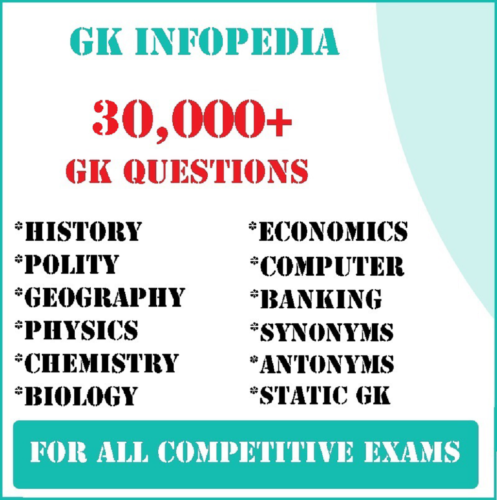 Geography 1500+ One Liner Questions - Part 1 | GK Infopedia - GK INFOPEDIA